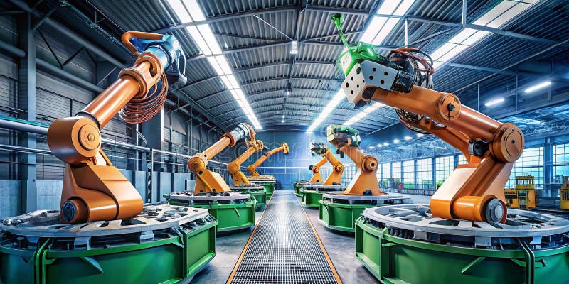 Material Handling and Palletizing Robot Stacking Boxes on Pallet in ...