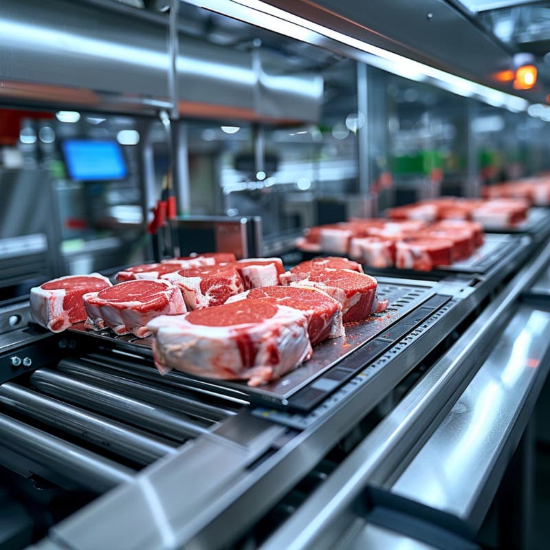 Automated Meat Processing Plant Showcases High Tech Conveyor System in ...