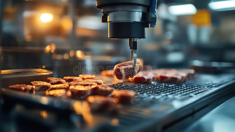Automated Meat Processing System Analyzes Cuts for Accuracy and Quality ...