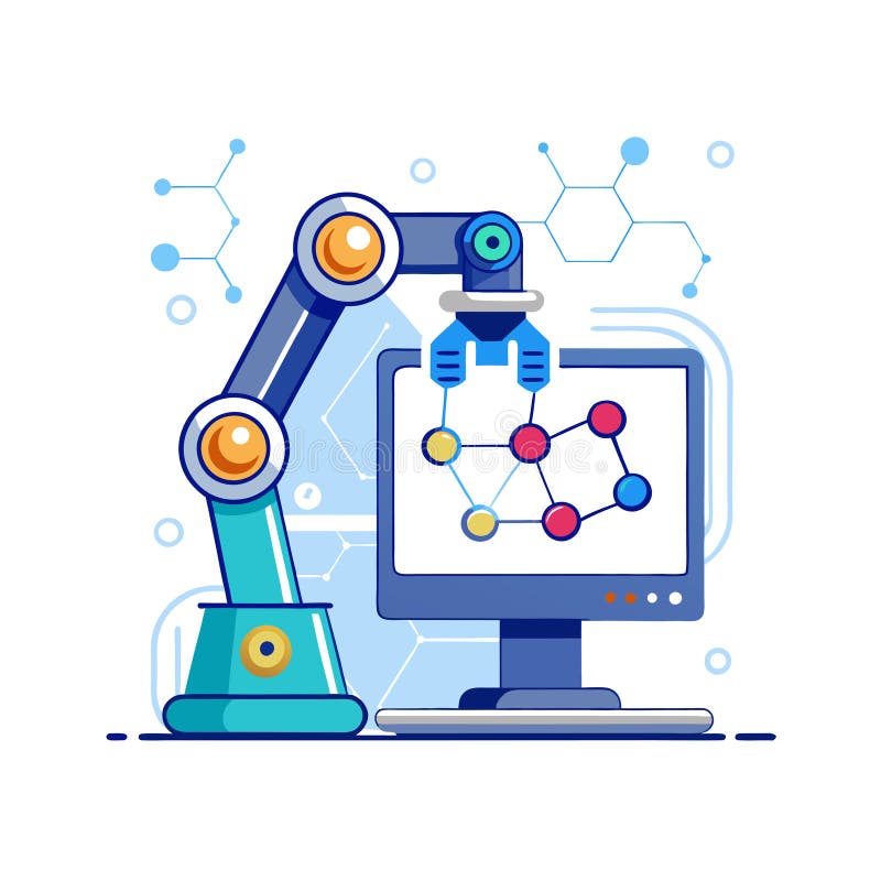 Automated Molecule Design: Robotic Arm Manipulating Molecular Structure ...