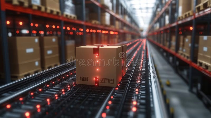Automated Package Delivery System in a Large Warehouse with Advanced ...