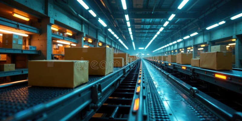 Automated Package Handling System Efficient Conveyance of Cardboard ...