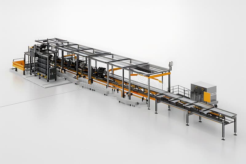 Automated Packaging and Conveyor System for Efficient Production Line ...