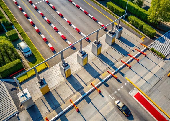 Automated Parking Lot Security Barrier System Enhancing Access Control ...