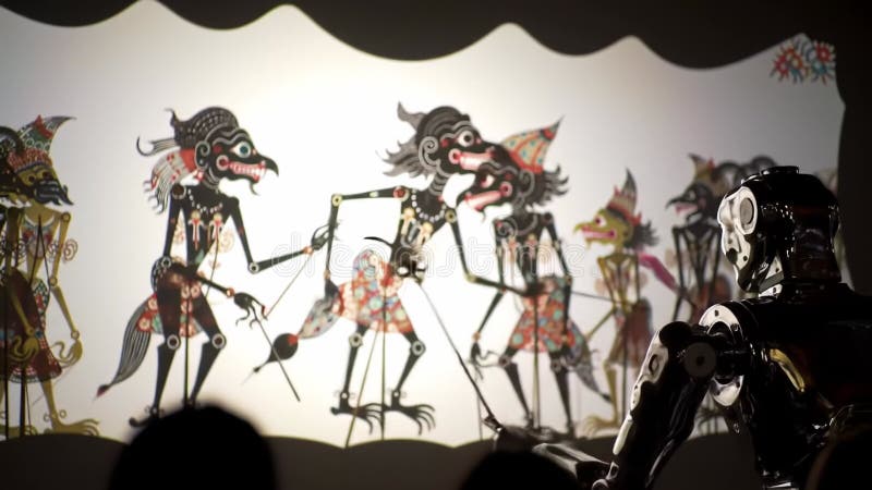 Robots and Puppetry Unite in a Captivating Performance in a Traditional ...