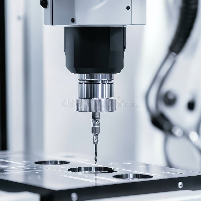 Automated Precision Equipment Performs Detailed Operation with Focus on ...