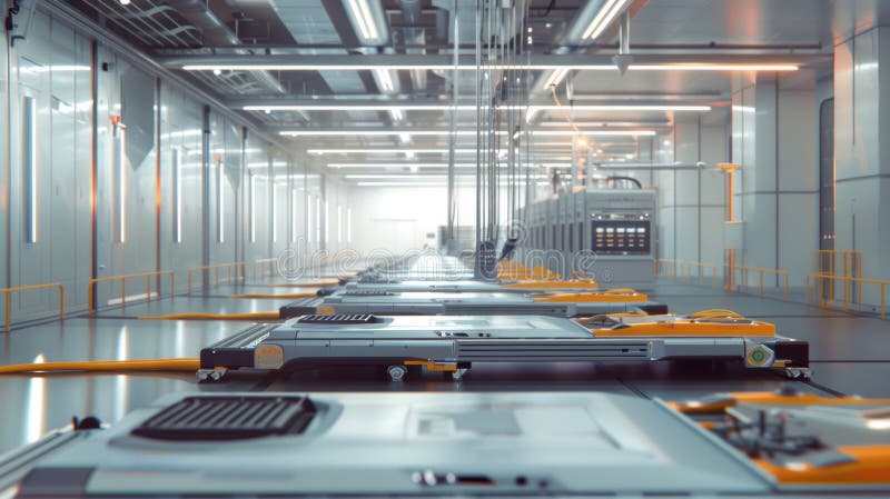 Automated Precision in a Sterile Automotive Battery Plant for Efficient ...