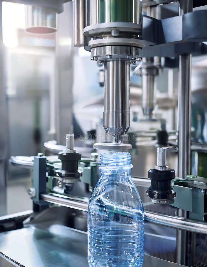 Automated Process for Filling or Capping Containers in Manufacturing ...