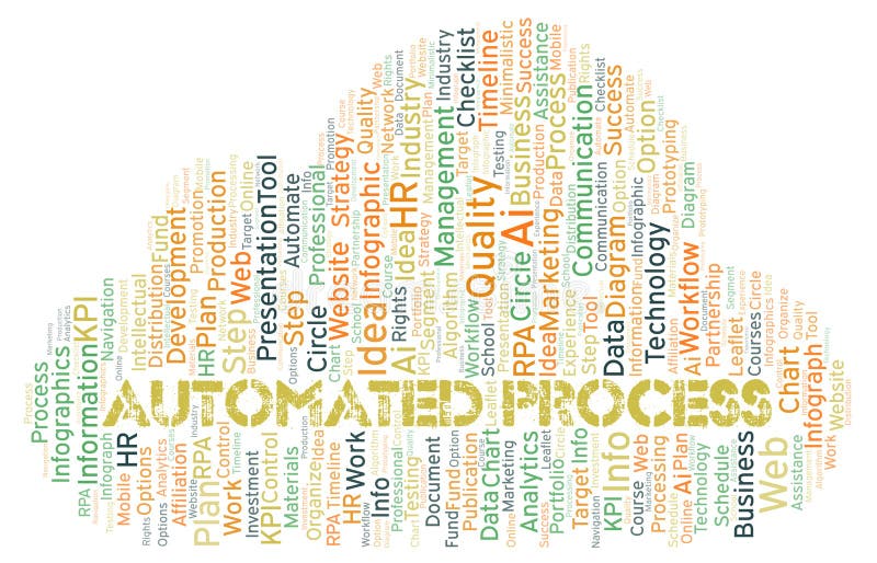 Automated Process Infographic Stock Illustrations – 518 Automated ...