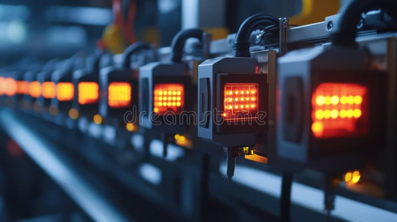 Automated Production Line Utilizing Advanced Sensor Technology in ...