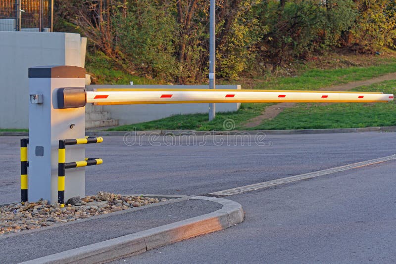 Parking ramp stock photo. Image of barrier, fence, transport - 197306040