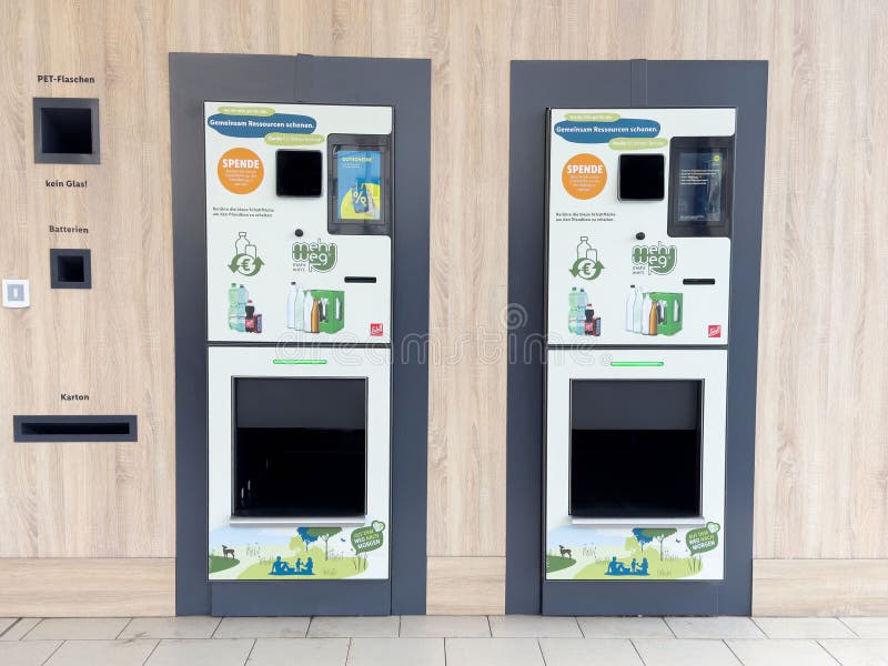 Automated Recycling Machines for Glass and Plastic Bottle Returns ...