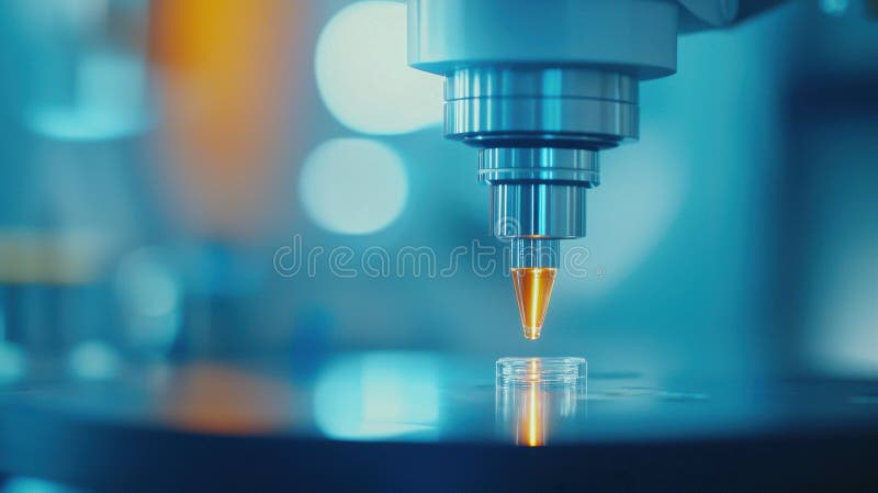 Automated Robotic Arm Handling Delicate Components in a Modern ...