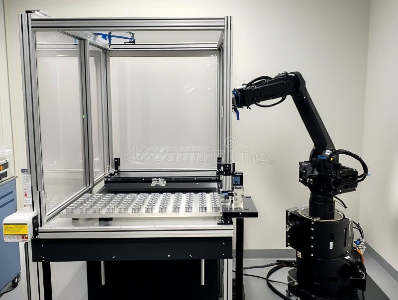 Automated Robotic System for Precision Handling Manufacturing and ...