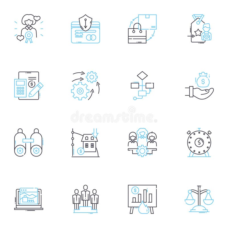 Automated Robots Linear Icons Set. Robotics, Automation, Mechanization ... Automated Robots Linear Icons Set. Robotics, Automation, Mechanization ...