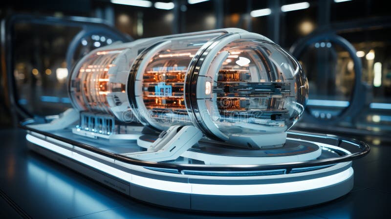 Automated Spacecraft Production Facility Showcasing Advanced Technology ...