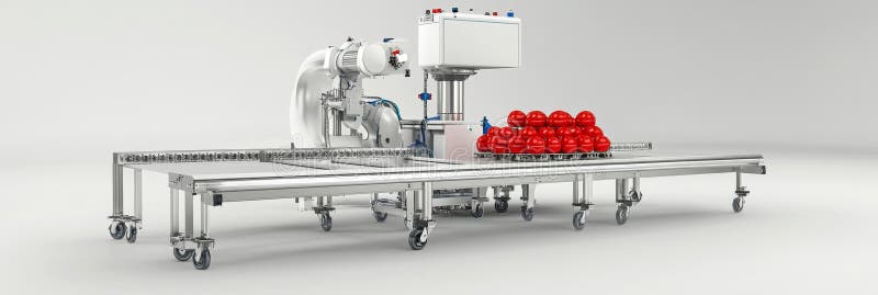 Automated Sphere Sorting System Efficient Robotic System Precise Sphere