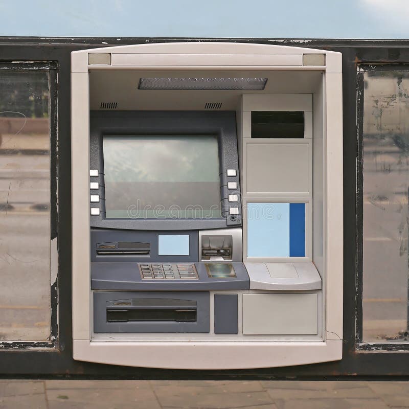 Automated teller machine stock photo. Image of security - 104613238 Automated teller machine stock photo. Image of security - 104613238