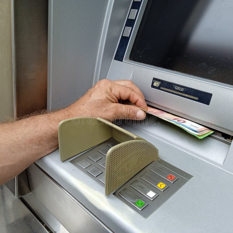 An Automated Teller Machine (ATM) or Cash Machine Stock Photo - Image ...