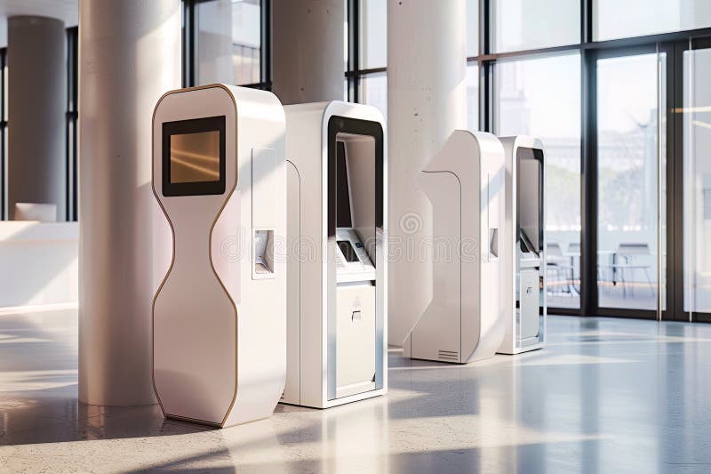 Automated Teller Machine ATM with Facial Recognition Technology for ...