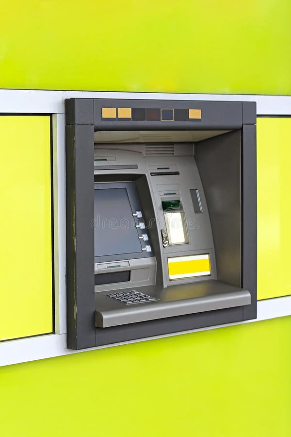 Automated Teller Machine stock image. Image of automatic - 57640619