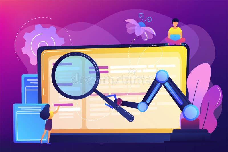 Automated Testing Concept Vector Illustration. Stock Vector ... Automated Testing Concept Vector Illustration. Stock Vector ...