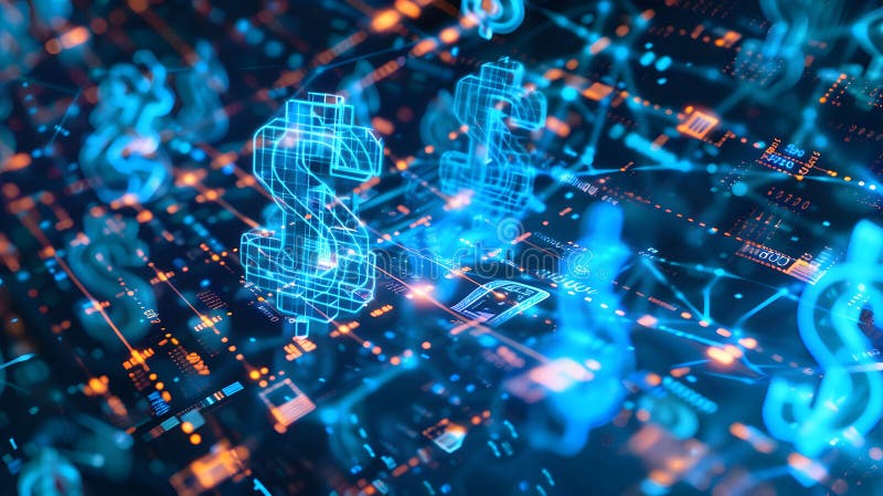 Automated Treasury Management Systems Stock Illustration - Illustration ...