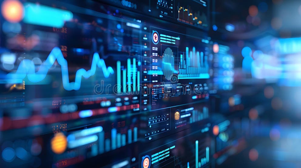 Automated Treasury Management Systems Corporate Stock Illustration ...