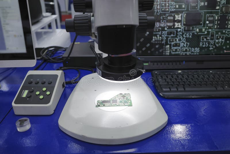 Automated Vision Systems stock image. Image of working - 215901029