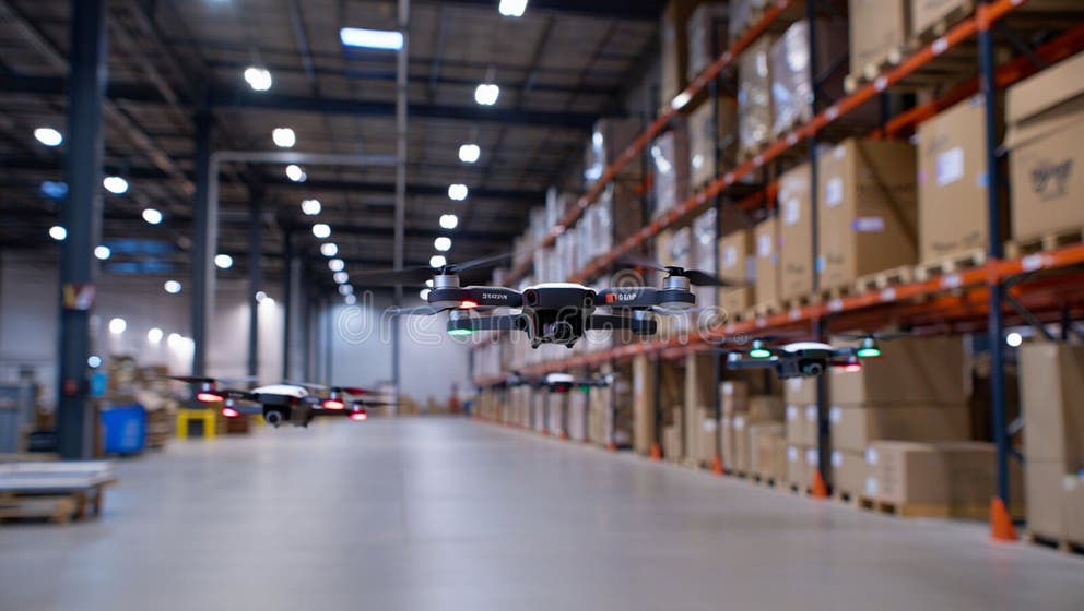 Automated Warehouse Inventory Management Using Advanced Drone ...