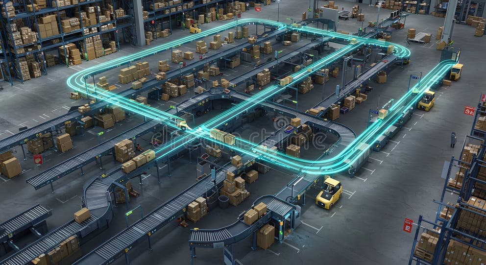 Automated Warehouse System: Efficient Logistics and Optimized Package ...
