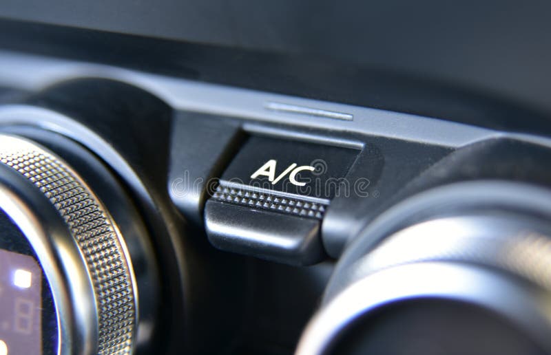 Button for Activating the Air Conditioners on the Dashboard Passenger ...