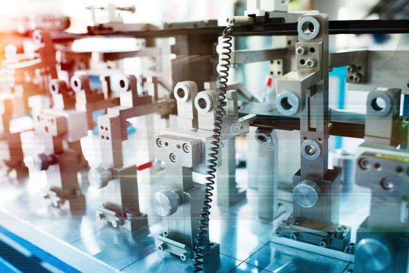 Automatic Assembly Technology Stock Photo - Image of background ...
