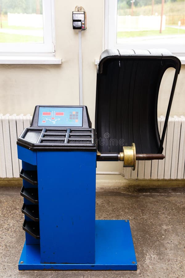 Automatic Balancing Machine. Stock Photo - Image of adjustment ...