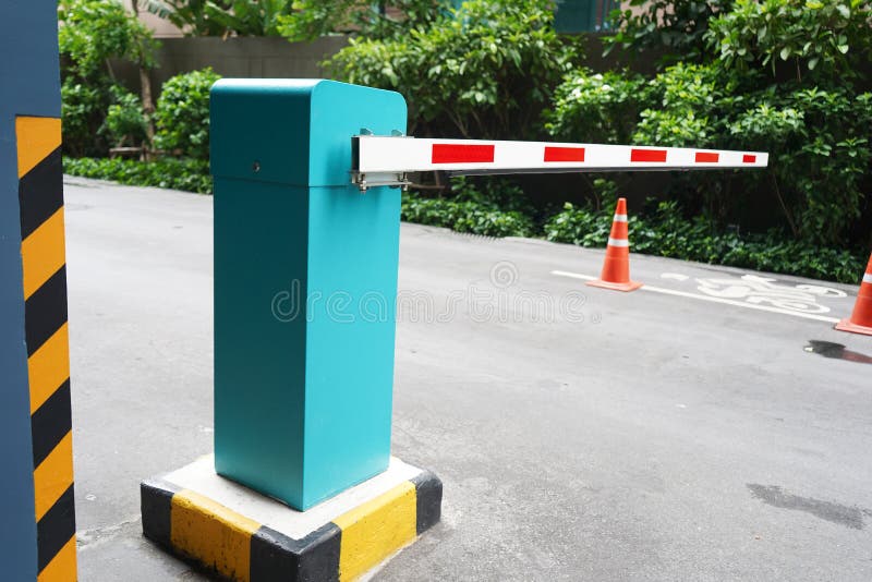 Automatic Barrier Gate, Security System for Building and Car Entrance ...