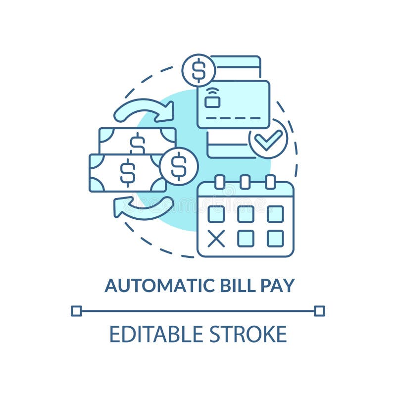 Automatic Payment System Stock Illustrations – 336 Automatic Payment ...