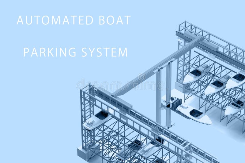 Boat Parking on the Beach stock vector. Illustration of vector - 117275075