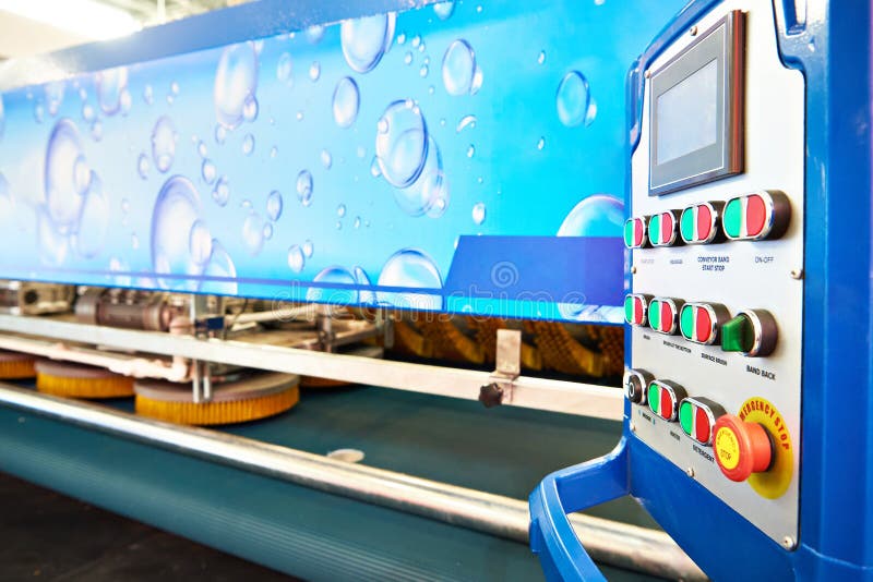 Automatic Carpet Washing Machine Stock Photo - Image of technics ...