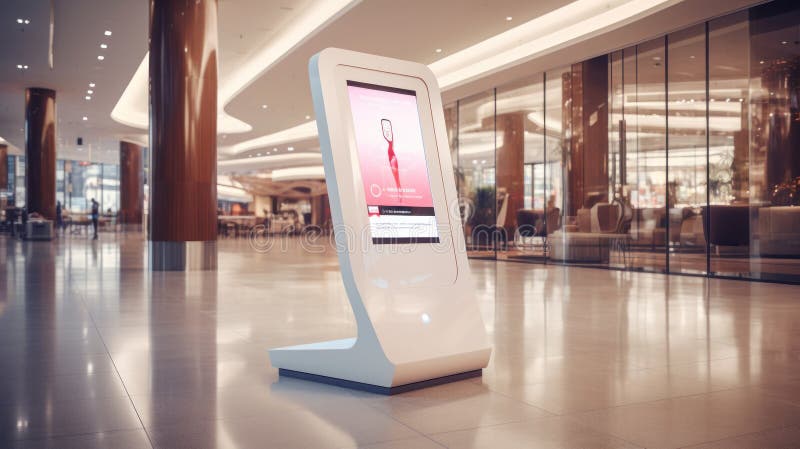 Automatic Check-in Machine in Airport, Boarding Pass Printer. Self ...