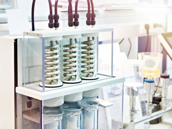 Automatic Chemical Fat Analyzer Stock Image - Image of instrument ...