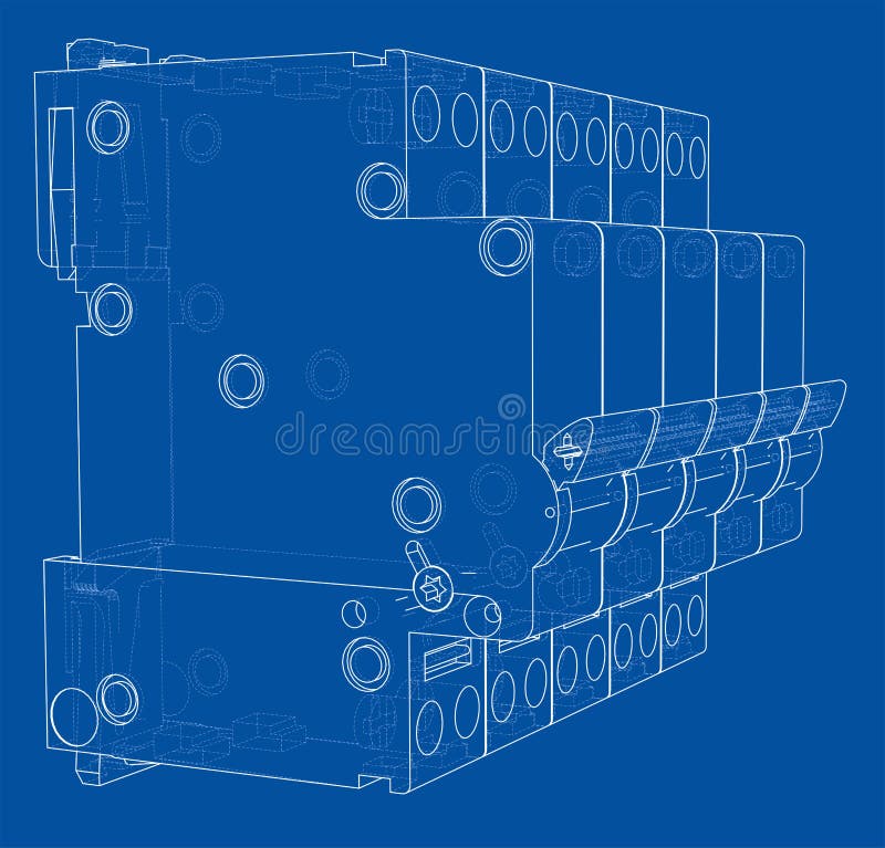 Automatic Circuit Breaker Concept. Vector Stock Vector - Illustration ... Automatic Circuit Breaker Concept. Vector Stock Vector - Illustration ...