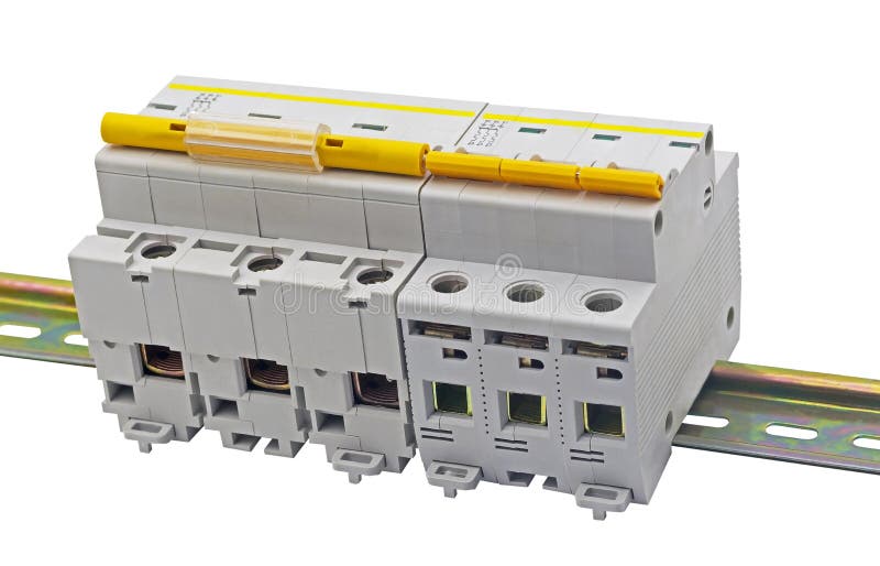 Automatic circuit breaker stock photo. Image of electric - 35926654