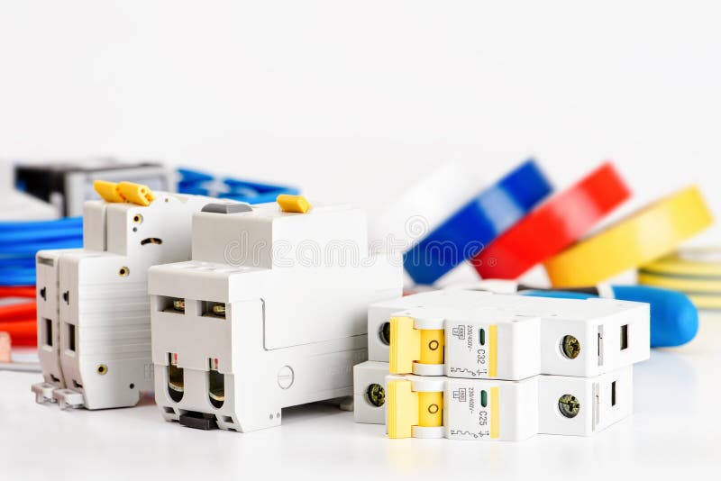 Automatic Circuit Breakers, Copper Single Core Cable. Accessories for ...