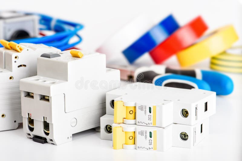 Automatic Circuit Breakers, Copper Single Core Cable. Accessories for ...