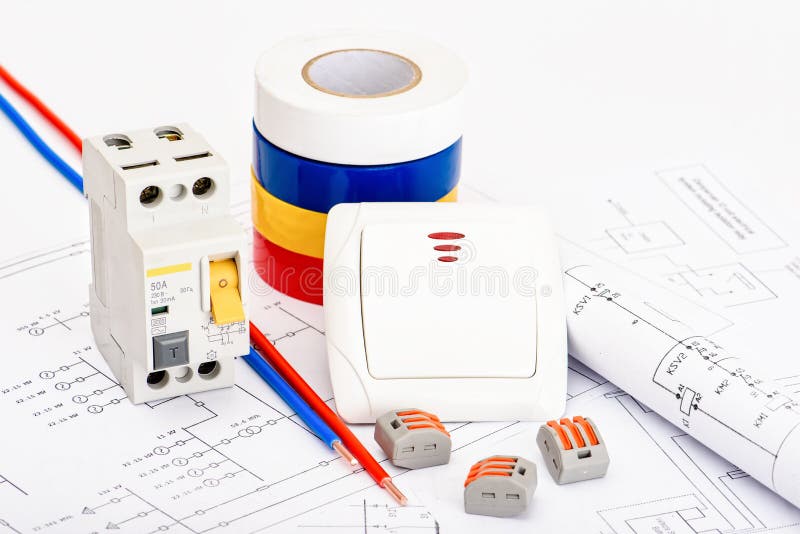 A Set of Accessories for the Installation of Electrical Wiring Homes ...