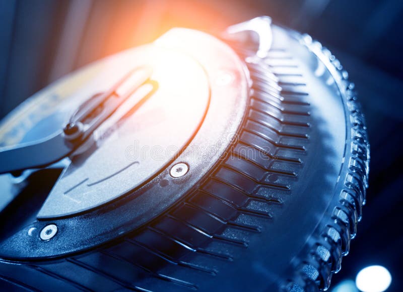 Automatic Circular Saw for Cutting Wood at the Showroom Stock Image ...