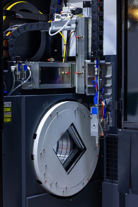 Automatic CNC Laser Cutting Machine, Modern Industrial Technology ...