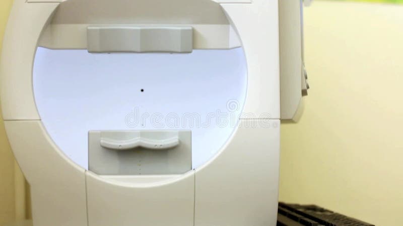 Automatic Computer Perimeter is a Device for Stock Video - Video of ...