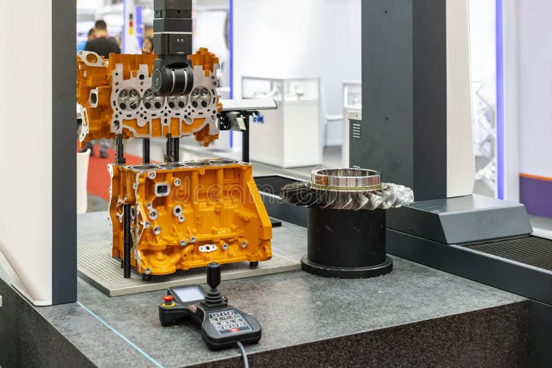 Automatic Coordinate Measurement Machine CMM during Inspection High ...