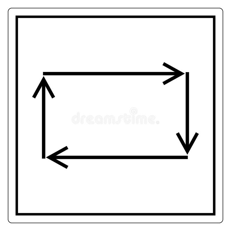 Automatic Cycle Symbol Sign, Vector Illustration, Isolate on White ...